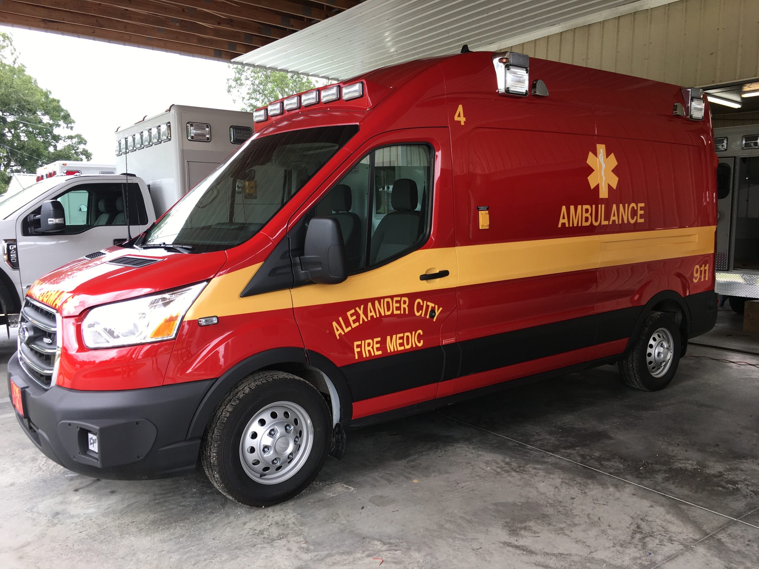 Alexander City Fire New Wheeled Coach Transit - Southern Emergency ...